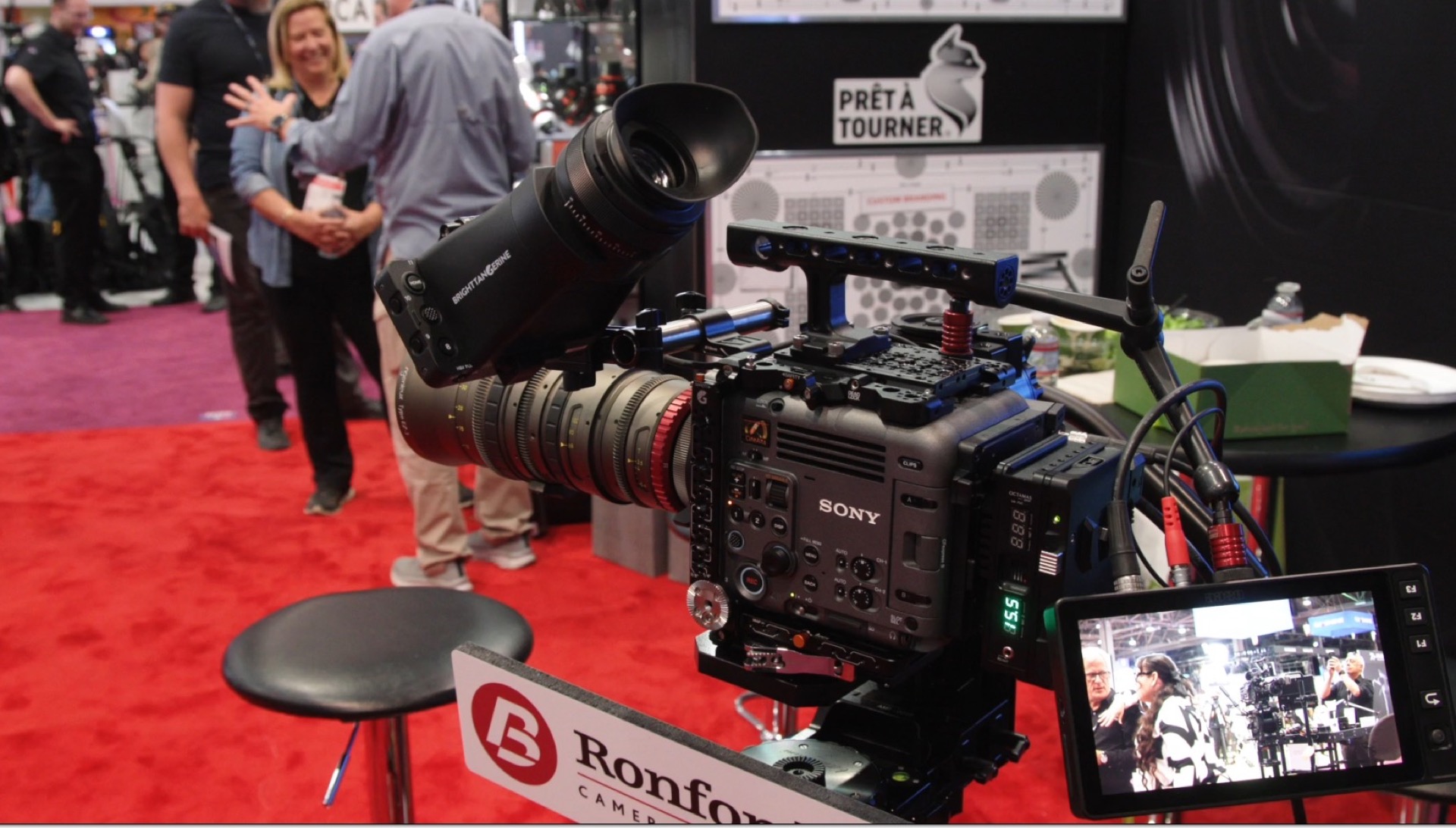 Bright Tangerine Sony Burano Touch loupe - Newsshooter